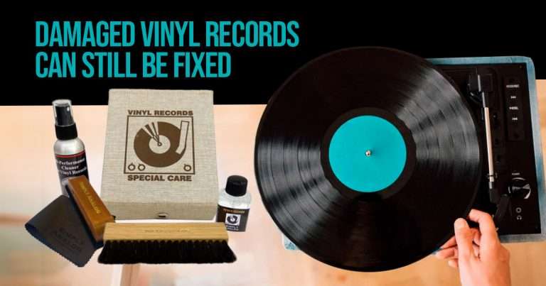 What to do with vinyl record scratches